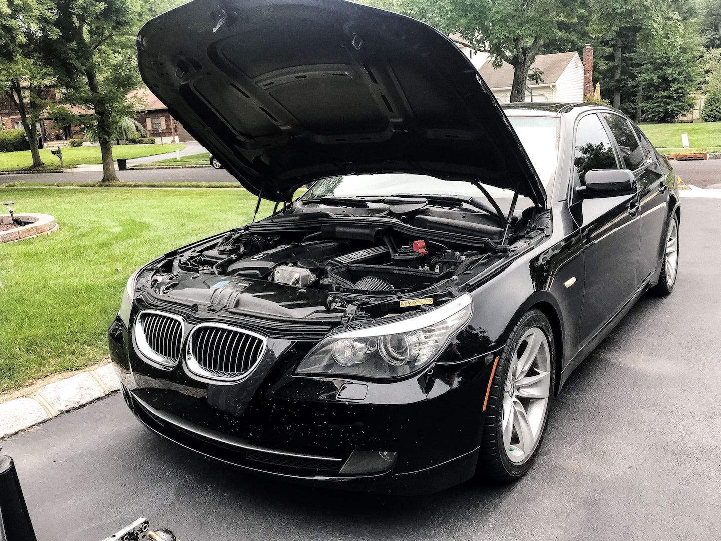 2008 E60 528i N52 Cold Air Intake AFE Magnum FORCE Stage-2 Pro DRY 5R ...