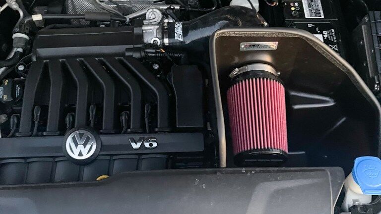 VW ATLAS 3.6L VR6 INTAKE 2018-2021 ECS Tuning Ram Air Intake Install ...